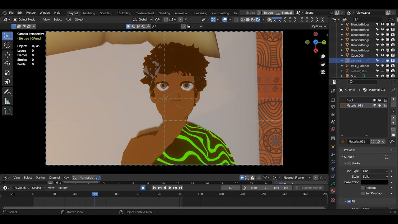 Blender + clip studio paint - YouTube