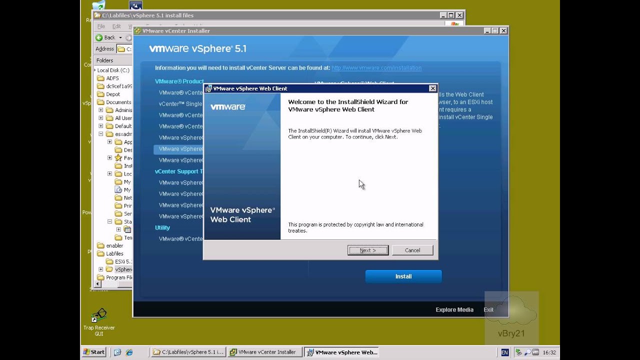 Installing The VMware vSphere Web Client - YouTube