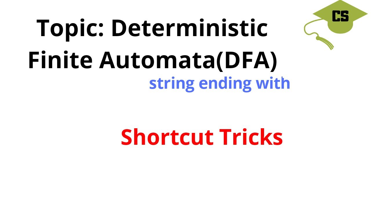 Deterministic Finite Automata Dfa Type 1 String Ending With