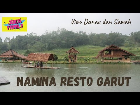 Namina Resto Garut Restaurant View Danau dan Sawah Murah dan Enak - YouTube