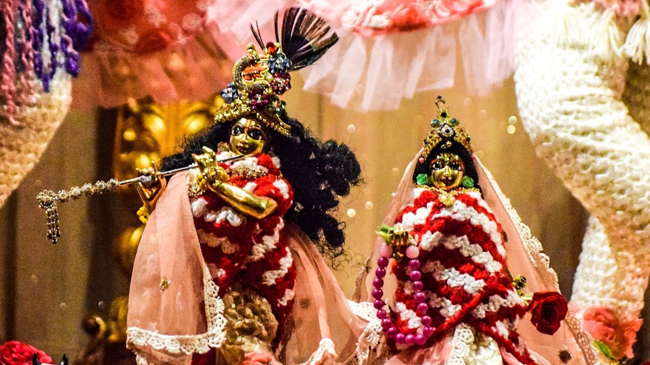 Mangal Arati || ISKCON HBR Layout Bengalore || 19.02.2023 | - YouTube