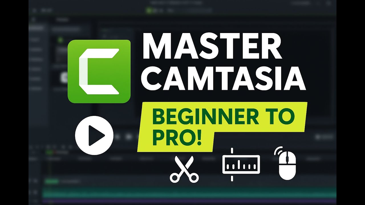 Camtasia Tutorial – Module 6: Advanced Editing Techniques (Behaviors, Animation, Green Screen ...