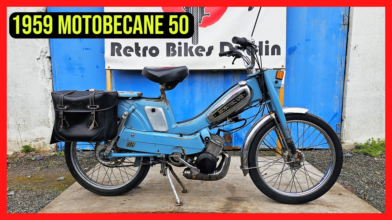 1959 Motobecane 50 - Timeless Beauty of the '59 - YouTube