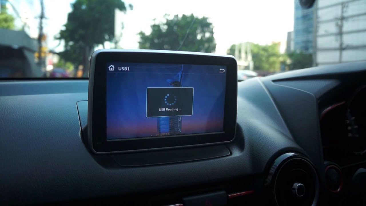 จอ MAZDA 2 Sky Dvd GPS Monitor by Tony 081-6624469 - YouTube