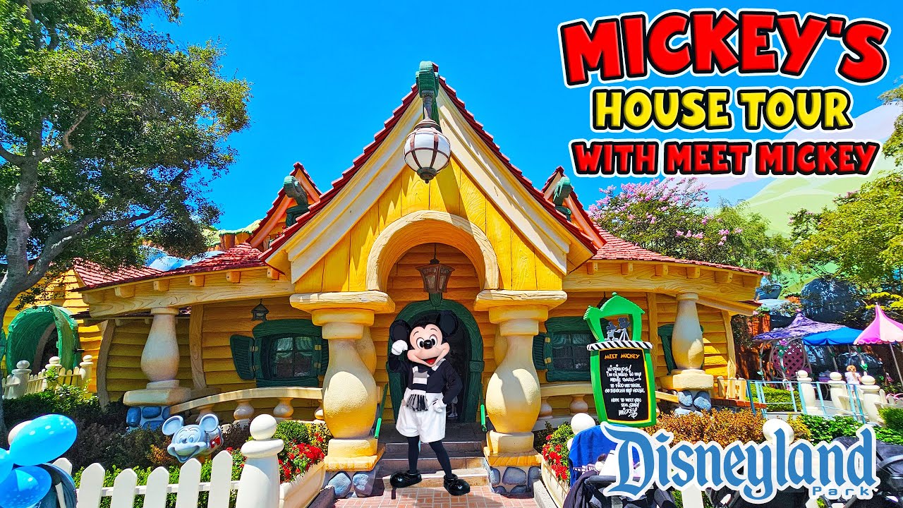 Mickey's House Tour and Meet Mickey at Disneyland California (Jan 2025 ...