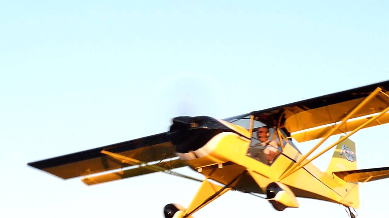 Kitfox Super Sport 7 with Lycoming 233 Engine Install. - YouTube