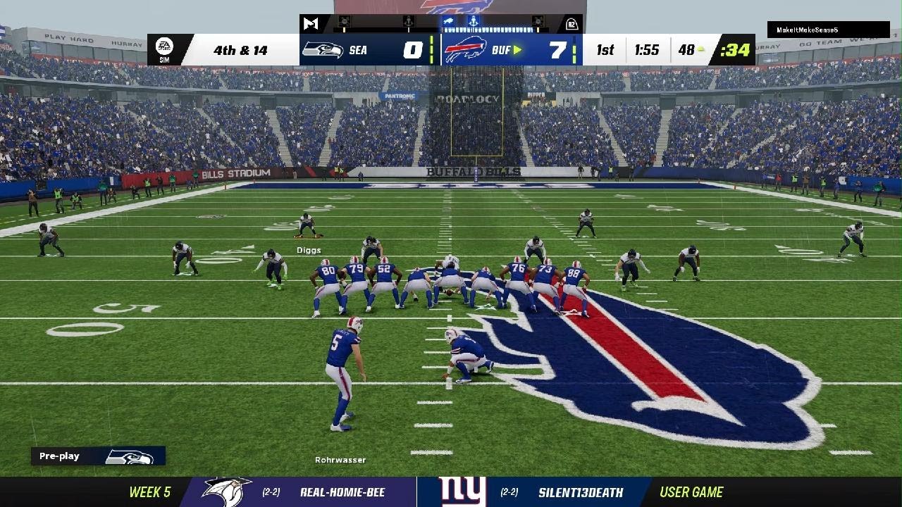 Seahawks vs Bills wk 5 - YouTube