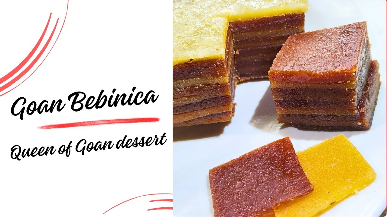 Queen of Goan dessert Bebinica | Bebinca | Goan dessert | #bebinca # ...
