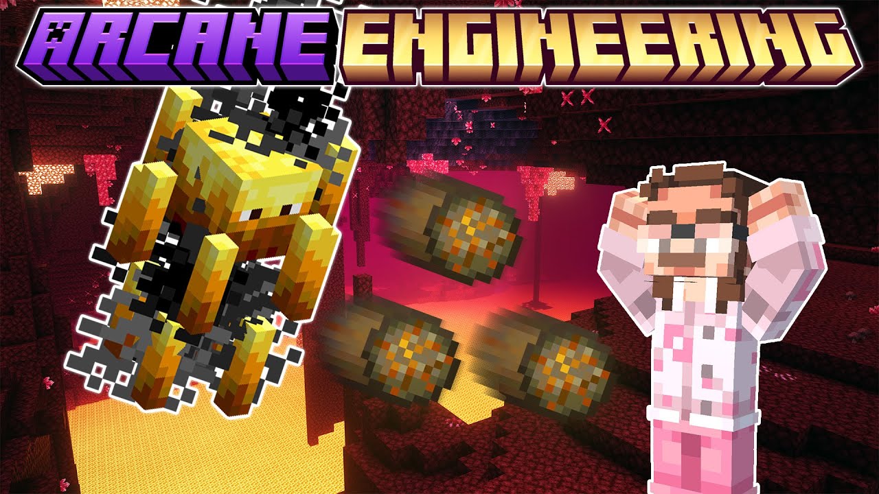 I Have The Most Beautiful Nether! - Create Arcane Engineering Episode 6 ...