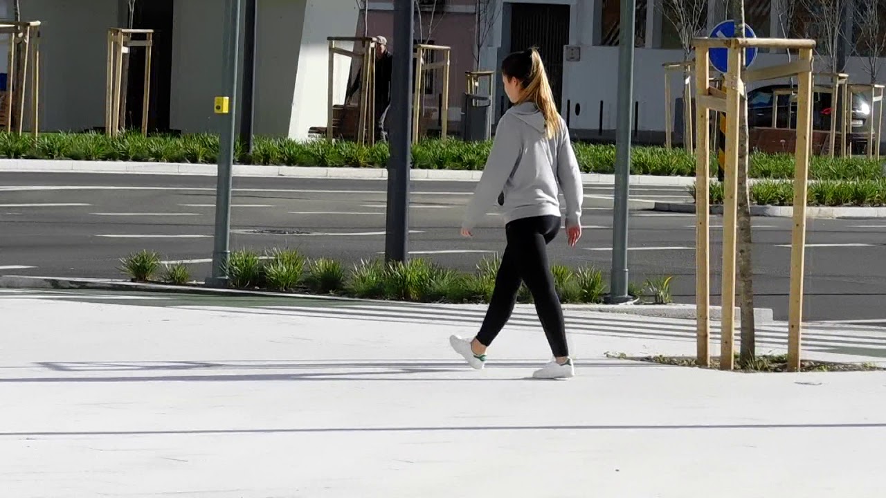 Prank Running Into Poles 2018 - YouTube