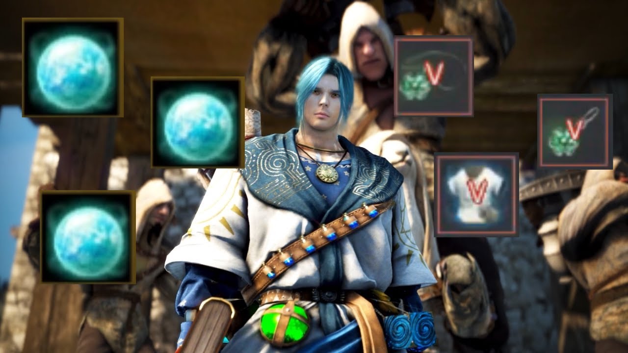 BDO - El efecto de las piedras de crons al encantar los equipamiento de ...