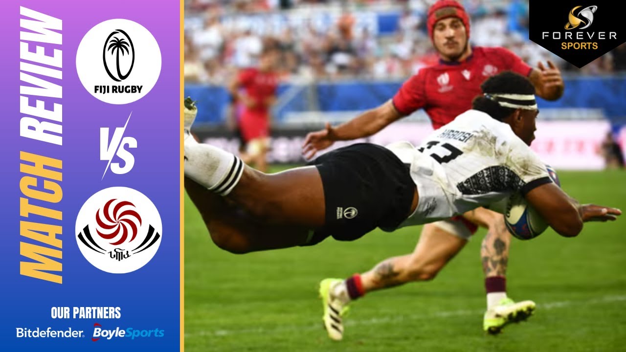 FIJI ALMOST UPSET BY GEORGIA! | Fiji vs Georgia Rugby World Cup 2023 ...