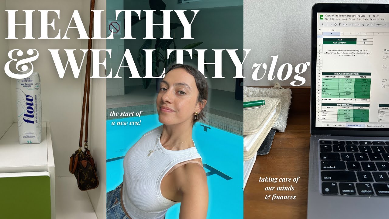 entering my *healthy & wealthy girl era* | focusing on work, wellness ...
