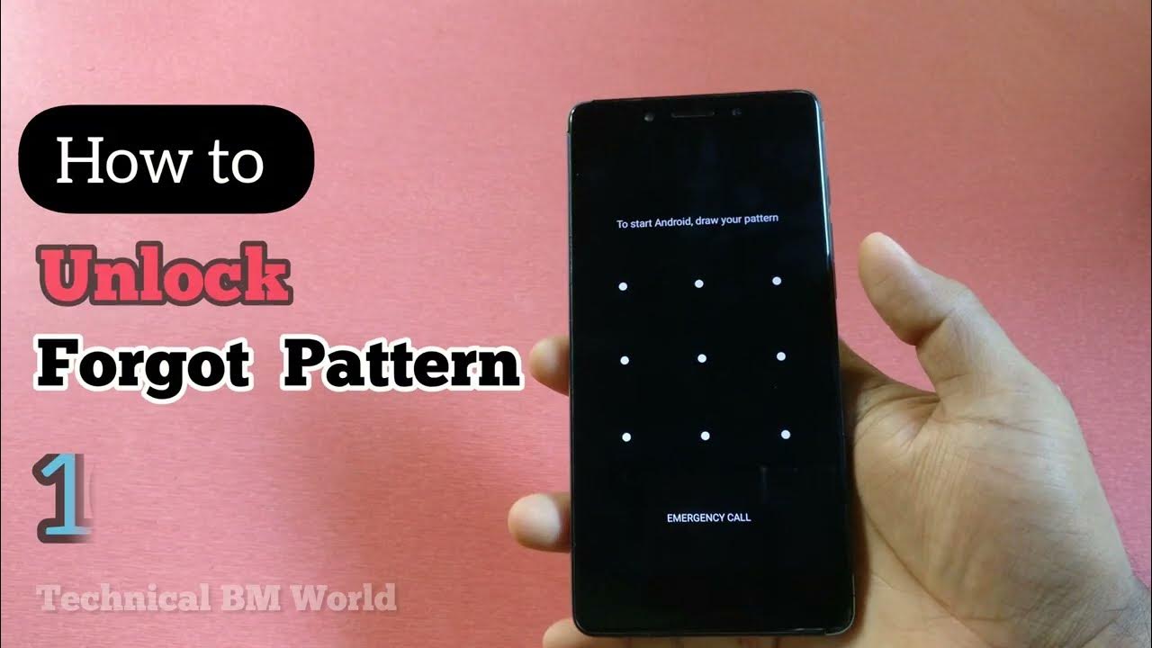 How to unlock pattern lock on android - 10 or g Hard Reset - YouTube
