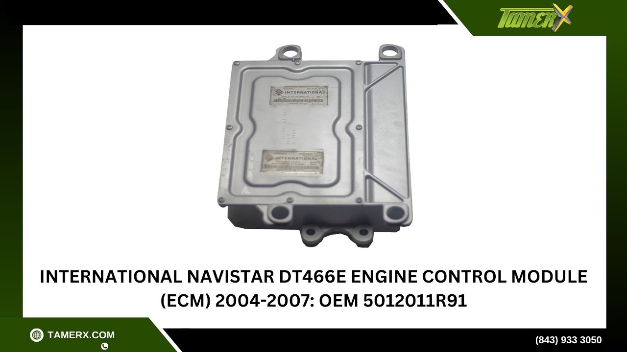 International Navistar DT466E Engine Control Module (ECM) 2004-2007 ...