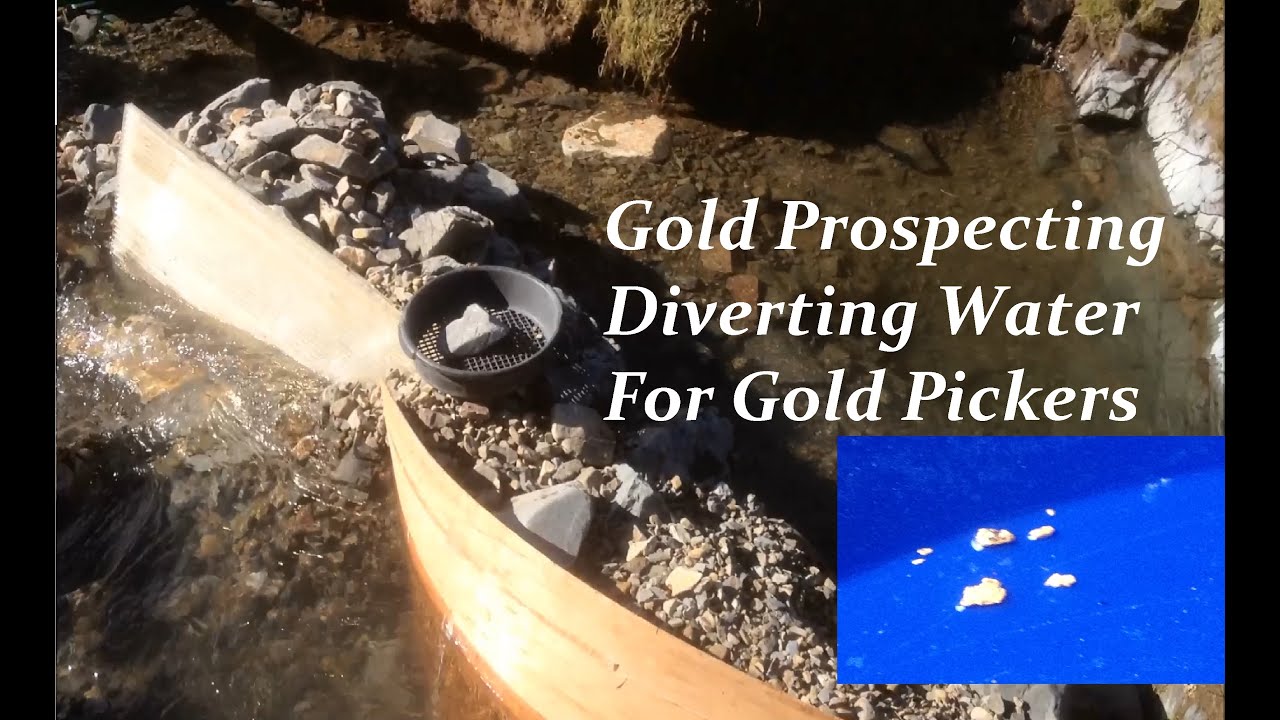 Gold Pickers By Diverting River To Lower Water Scotland March 2016 (PT3 ...