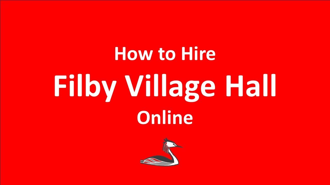 How to Hire Filby Village Hall 2024 V3 - YouTube