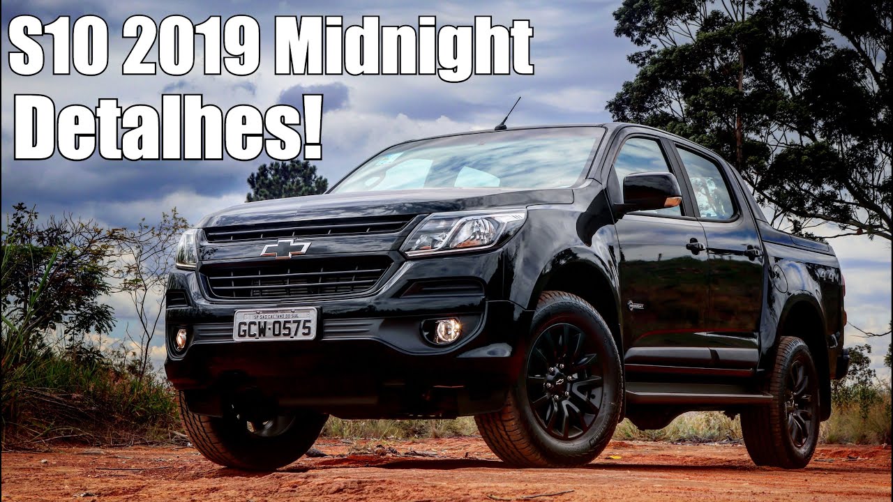 Chevrolet S10 2019 Midnight em detalhes - Falando de Carro - YouTube