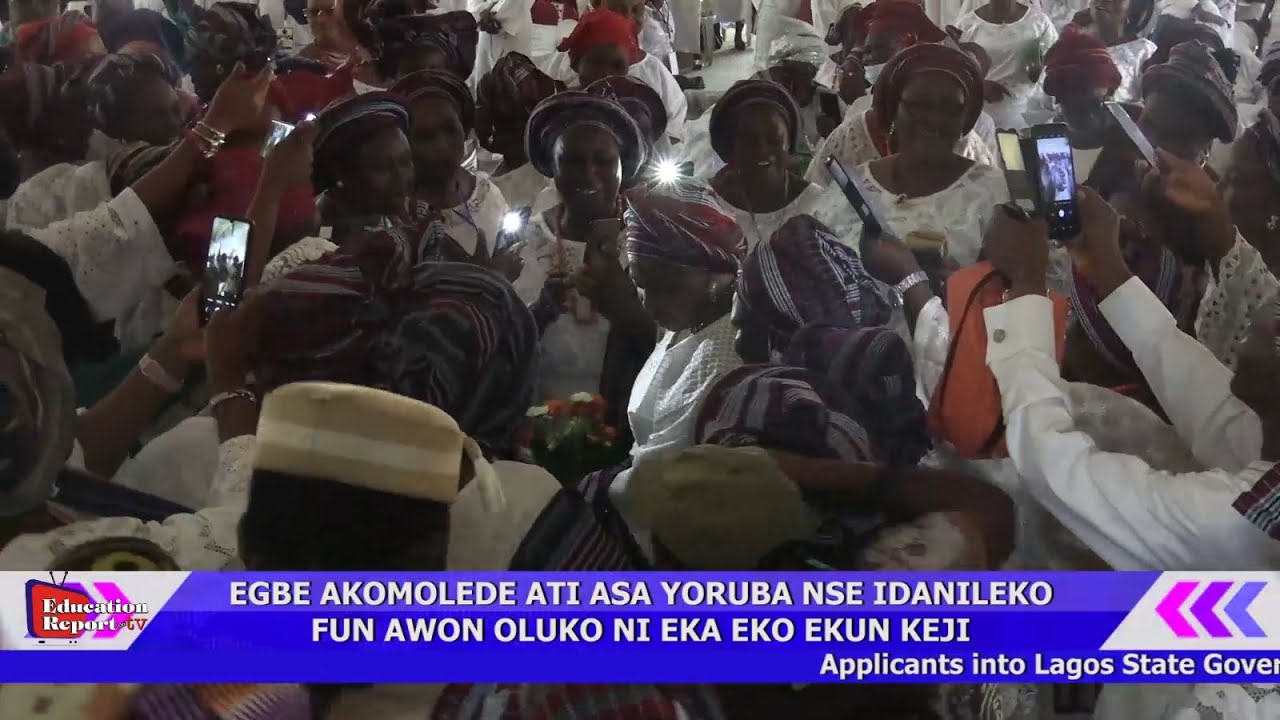 EGBE AKOMOLEDE ATI ASA YORUBA NSE IDANILEKO FUN AWON OLUKO NI EKA EKO ...