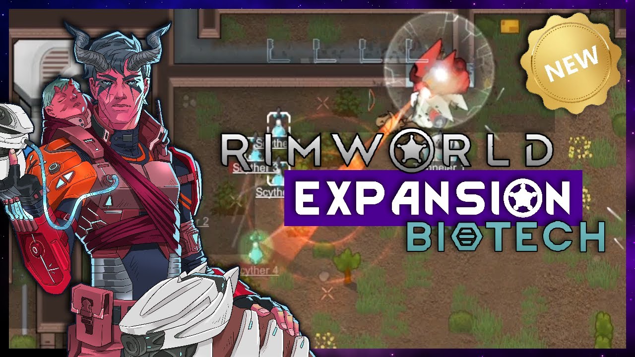 Rimworld Biotech | Big Mech Raid Playthrough! - Part 36 - YouTube