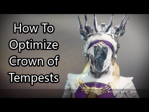 Destiny 2 - How To Optimize Crown of Tempests - Modified Nezarec's Sin ...