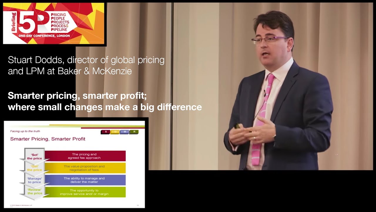 Smarter pricing, smarter profit - Stuart Dodds, Baker McKenzie at ...