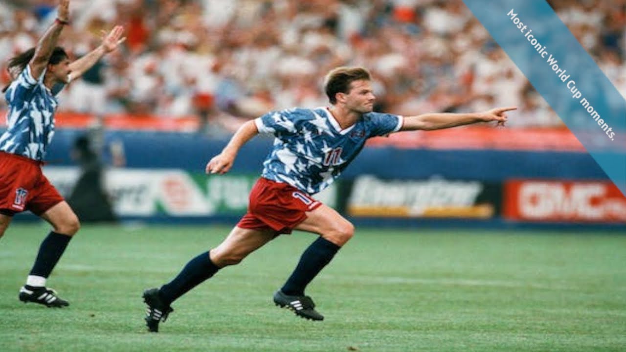 Eric Wynalda's Free Kick in the 1994 World Cup. Most iconic World Cup ...