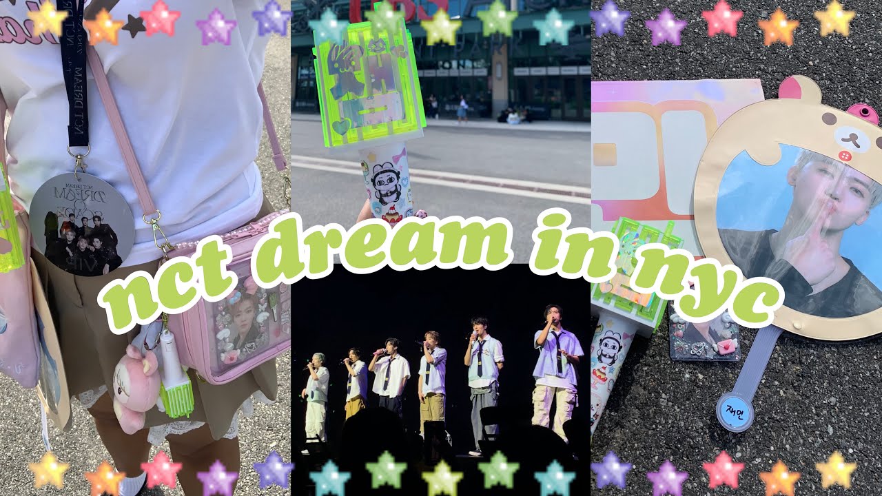 nct dream the dream show 3 tour vlog ♡ vip concert experience & freebie ...