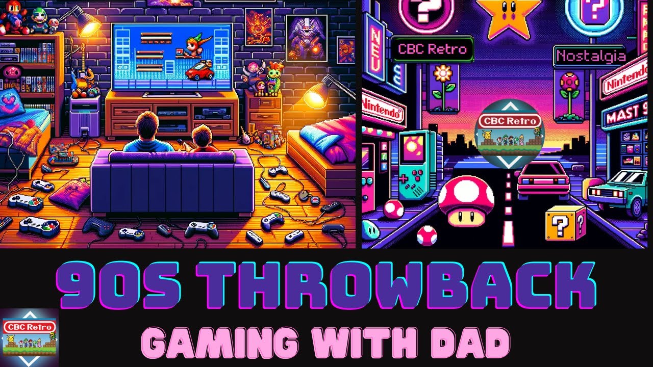 90S Throwback - Gaming Night: Dad vs. Son – Who Wins? 🎮 - YouTube