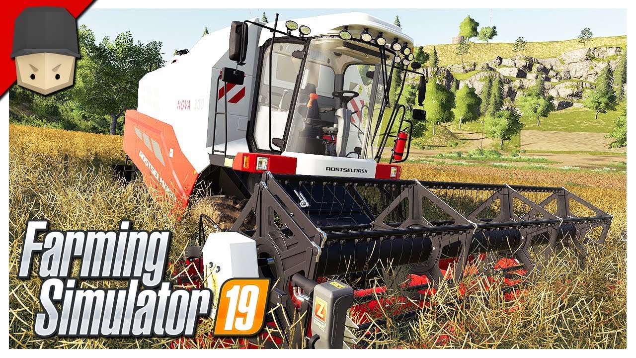 NEW TRACTOR & THE FIRST HARVEST : Ep.02 (Let's Play Farming Simulator ...