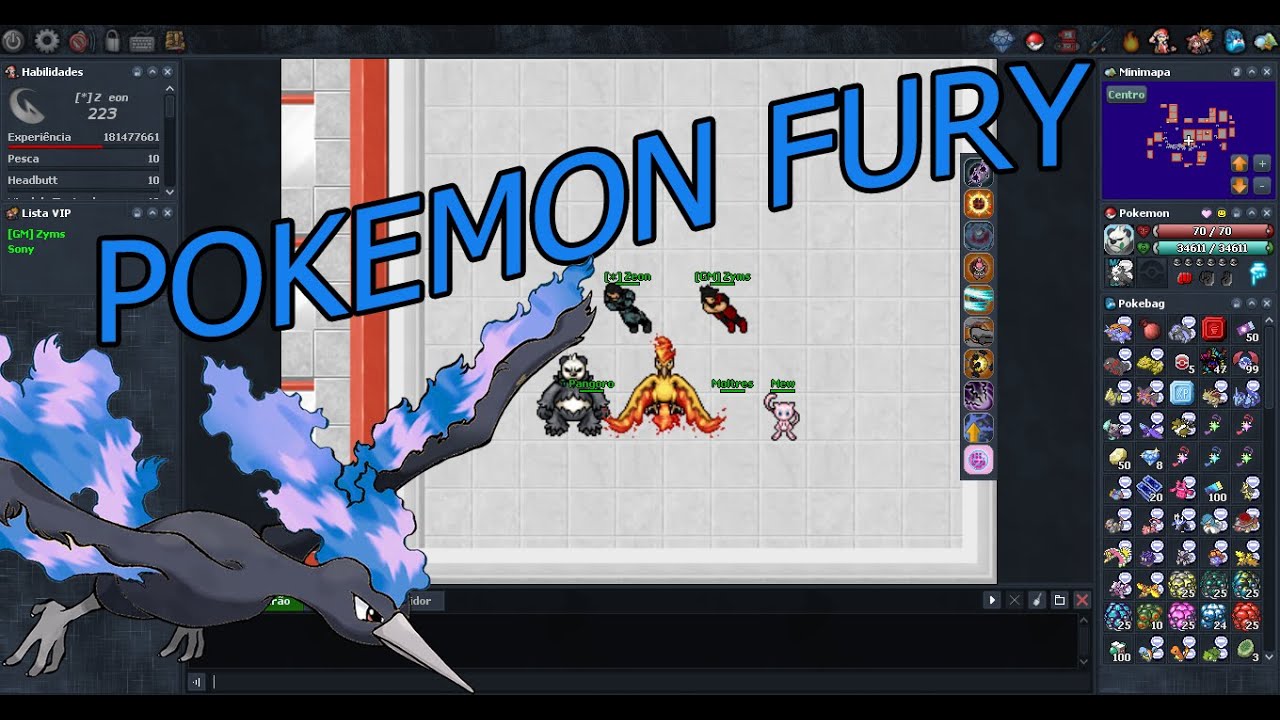 NOVO POKETIBIA 2022 - POKEMON FURY Base Shiny/Mega/Boss - YouTube