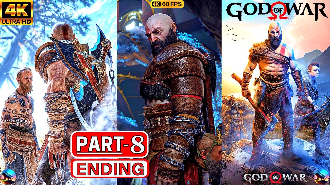 GOD OF WAR PC Gameplay Walkthrough Part 8 ENDING [4K 60FPS PC] - No ...