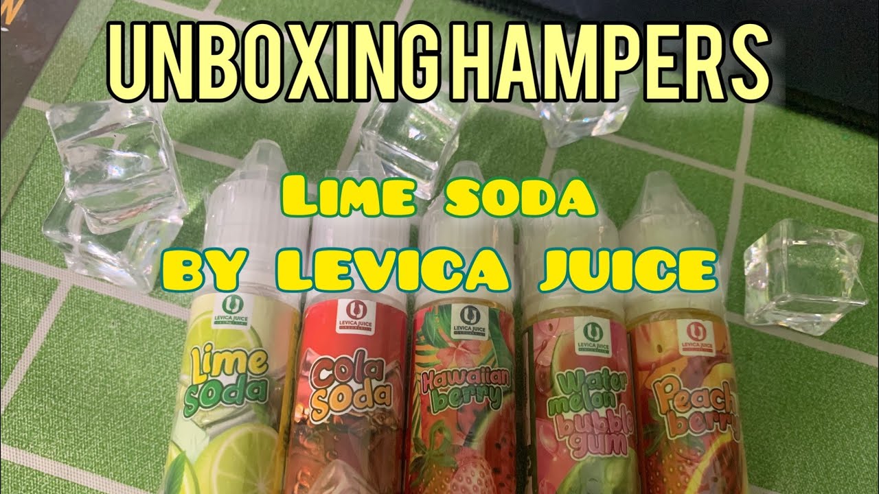 UNBOXING PAKET HAMPERS LIQUID TERBARU by LEVICA JUICE - YouTube