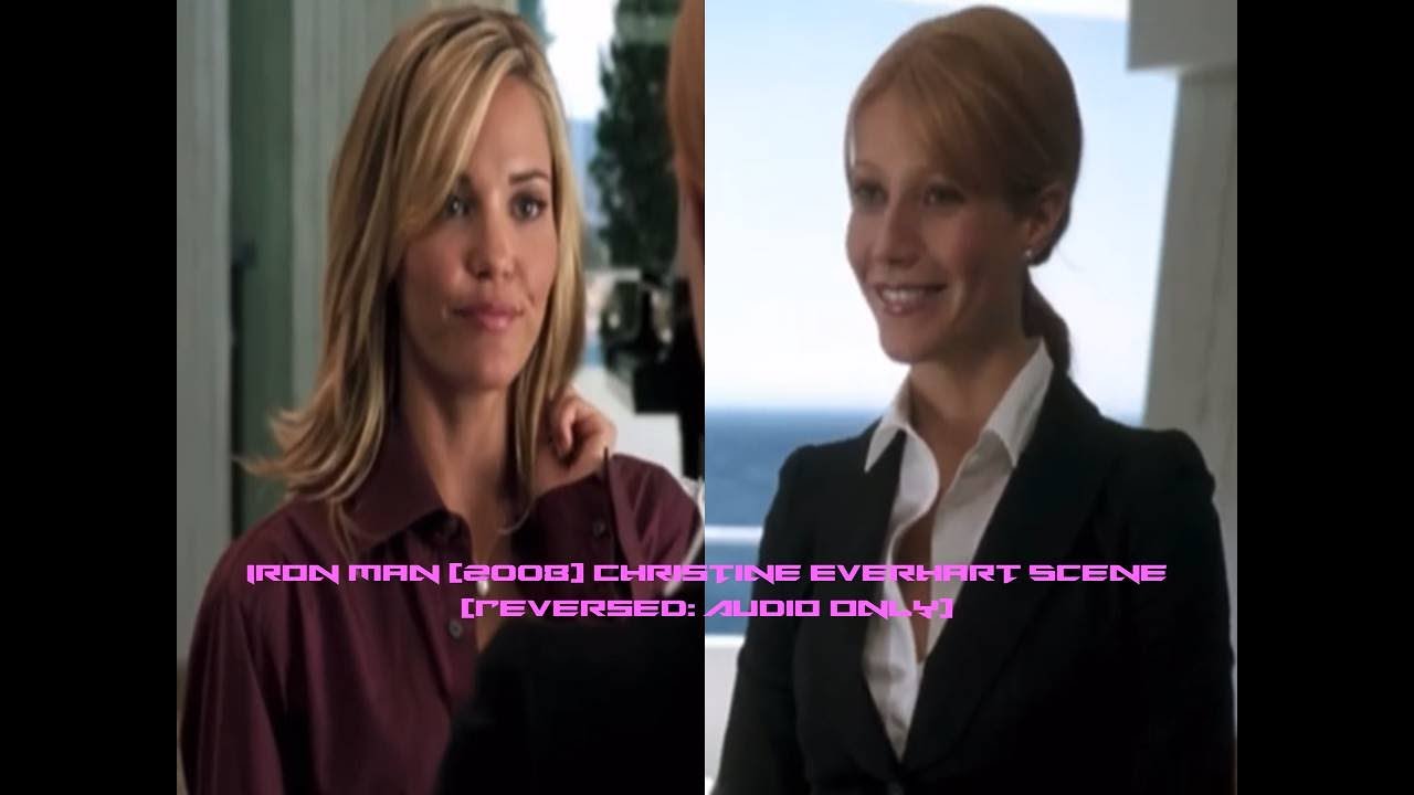 Iron Man (2008) Christine Everhart Scene (Reversed: Audio Only/Fan-Made ...