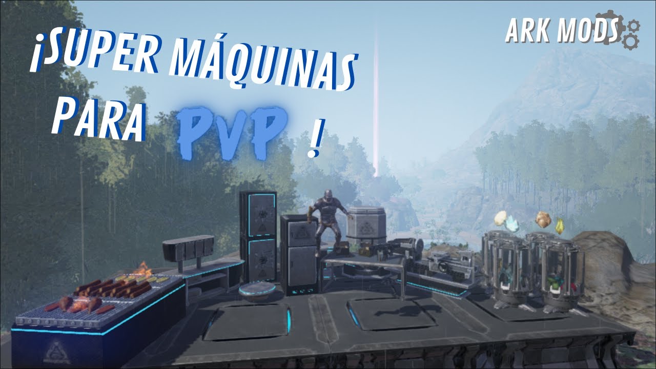 El MEJOR MOD de MÁQUINAS para el PVP en ARK | ARKomatic | ARK MODS EN ...