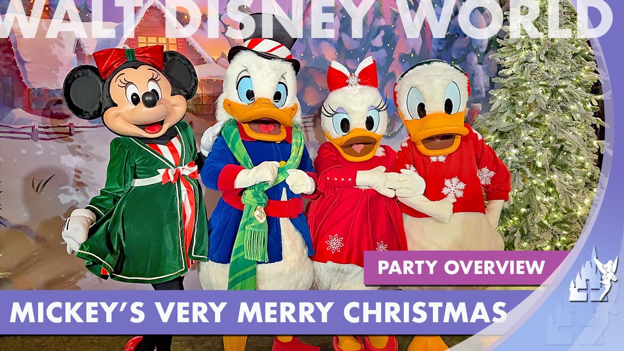 Overview of Mickey's Very Merry Christmas Party at Magic Kingdom in ...
