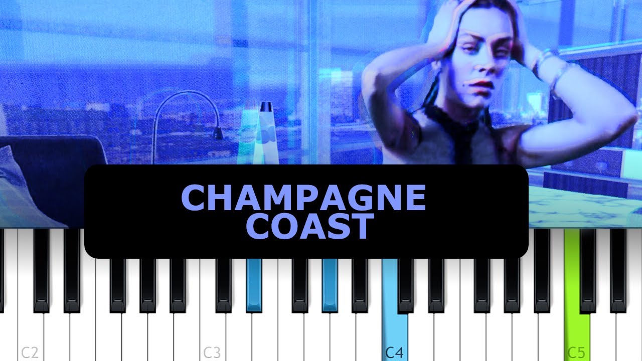 Blood Orange - Champagne Coast (Piano Tutorial) - YouTube