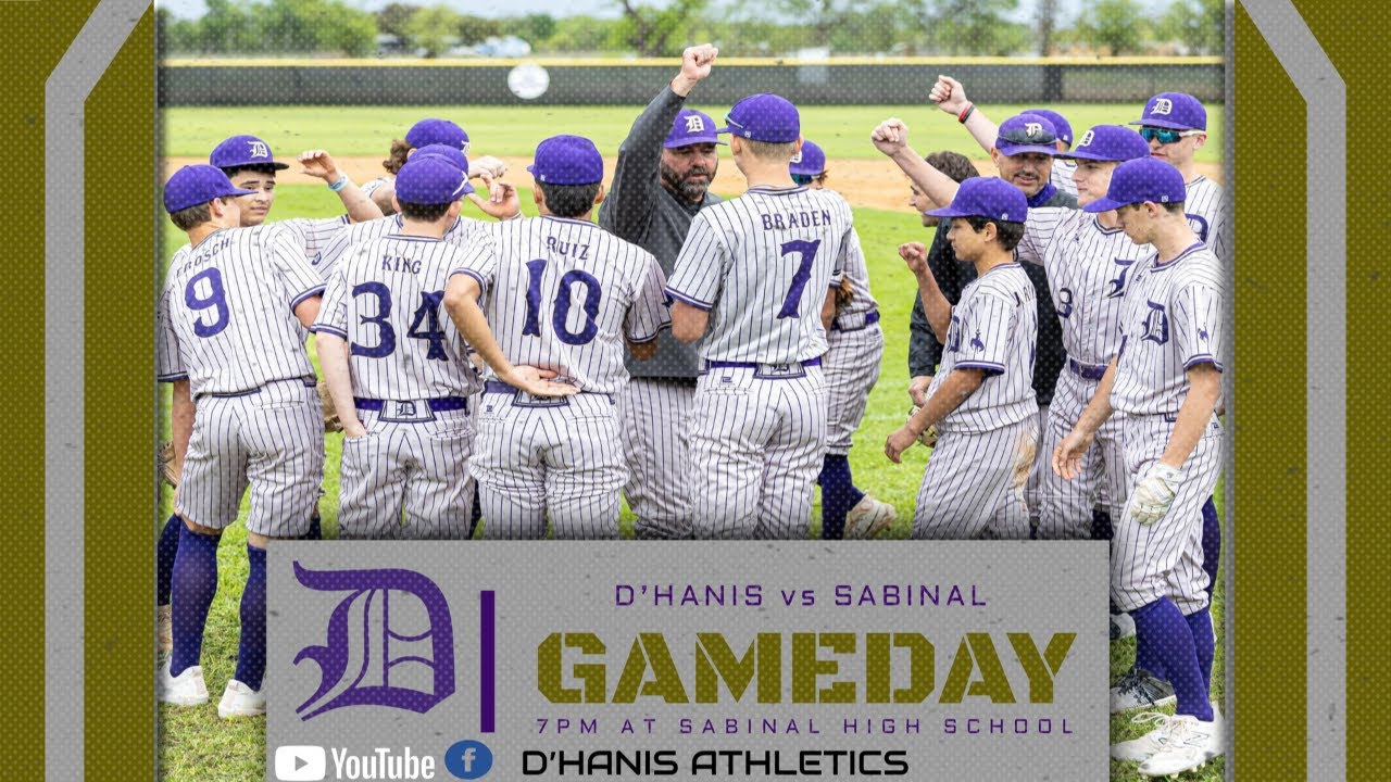 TX High School Baseball: D’Hanis Cowboys vs Sabinal Yellowjackets - YouTube