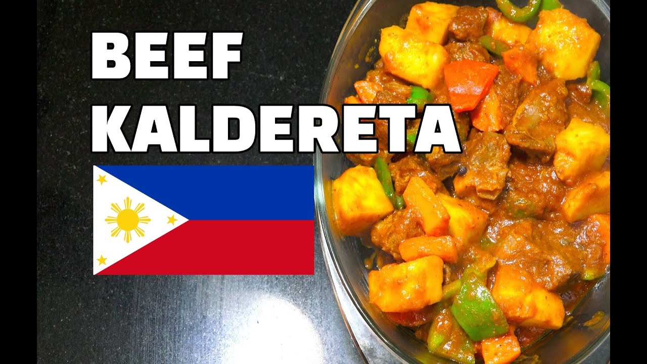 Beef Kaldereta - How to Make Beef Caldereta - Filipino Recipes ...