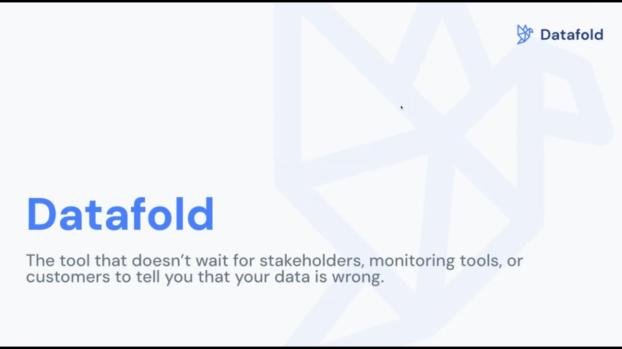 Datafold Cloud Demo Day - Sept 7, 2023 - YouTube