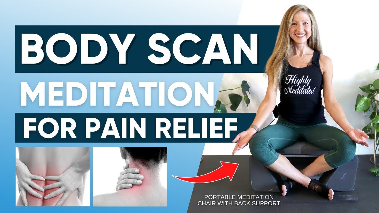 Body scan meditation for pain relief (REALLY WORKS!). Follow Along 10 ...