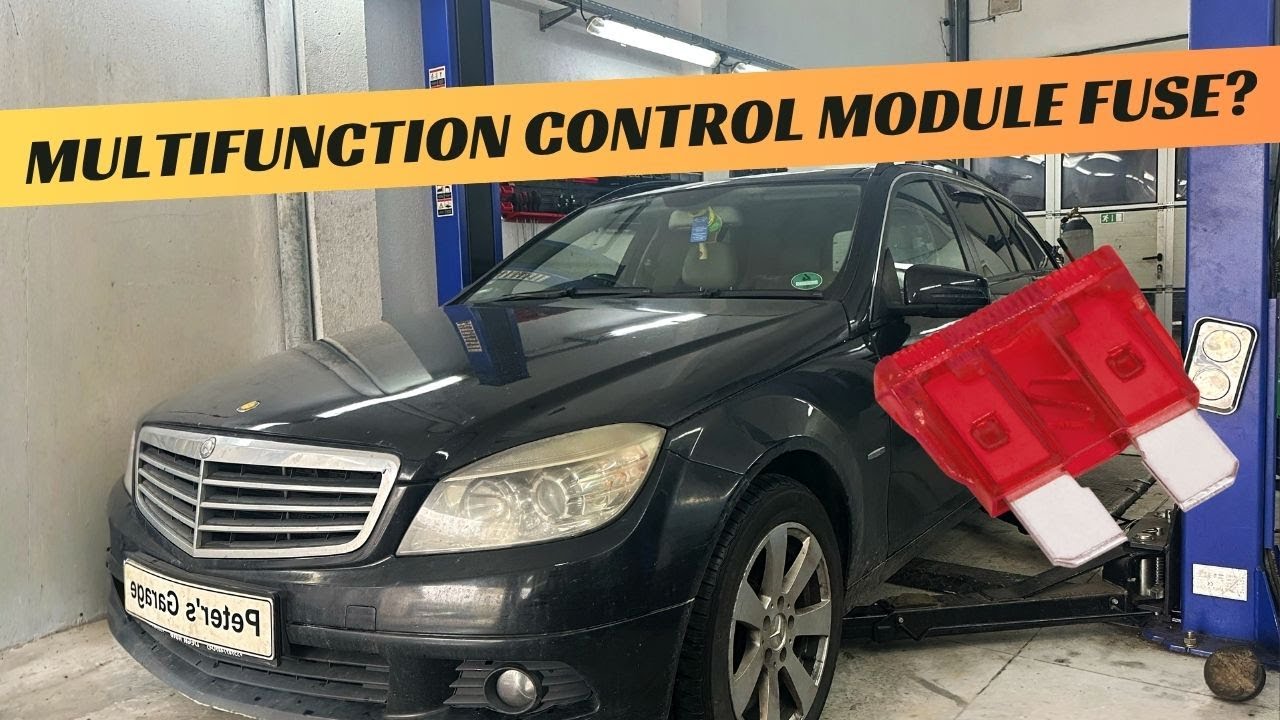 Mercedes W204 Multifunction Control Module fuse relay location ...