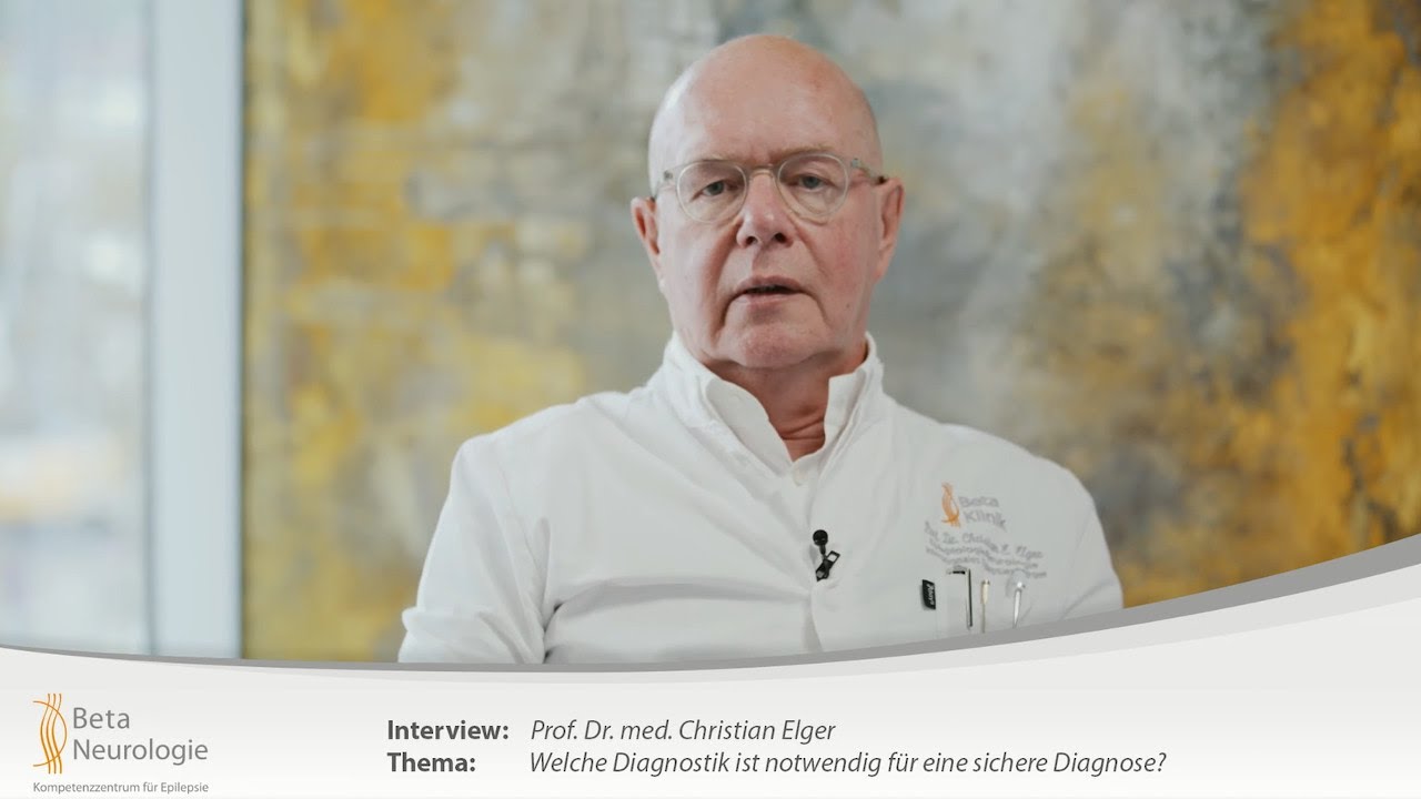 Wie wird Epilepsie diagnostiziert? Prof. Dr. Christian Elger erklärt ...