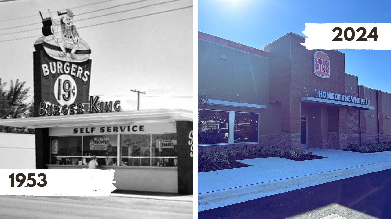 Evolution Of Burger King 1953-2024 - YouTube