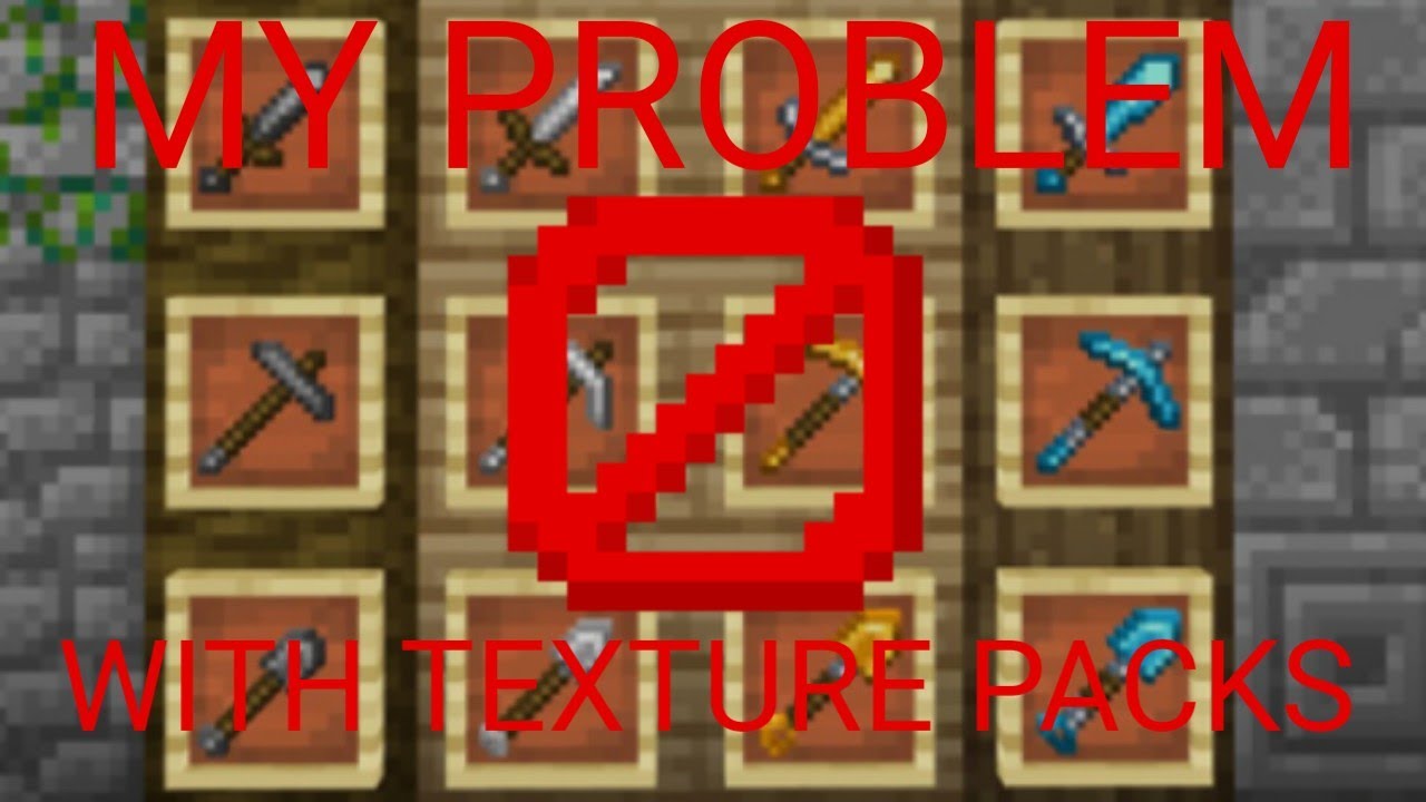 Why I dont use Texture Packs in Minecraft - YouTube