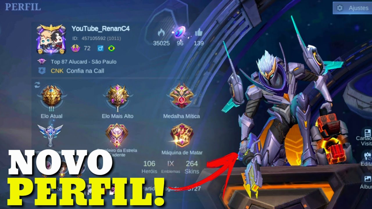 Nova Interface do Perfil! Tudo Que Você PRECISA SABER! Aprenda a Como ...