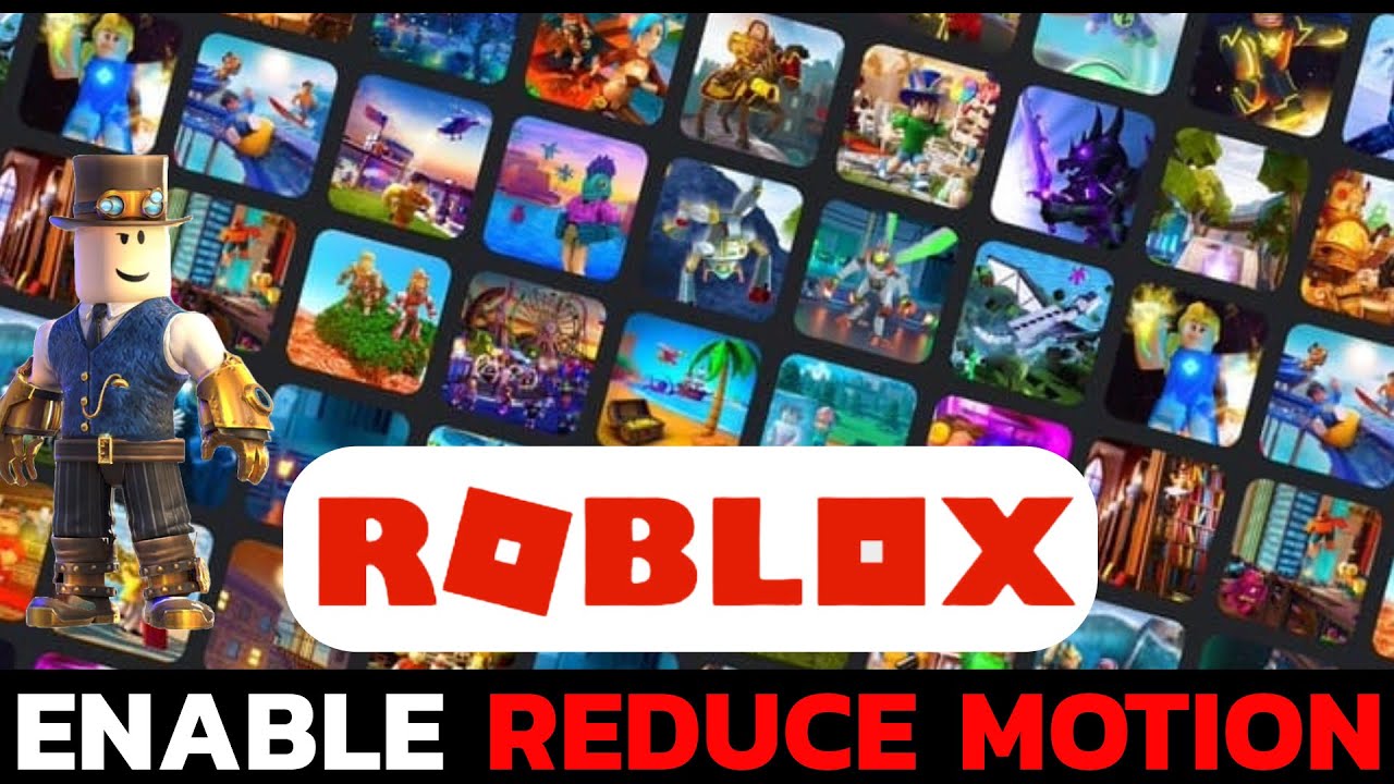How to Enable Reduce Motion in Roblox? Fix Motion Sickness in Roblox - YouTube