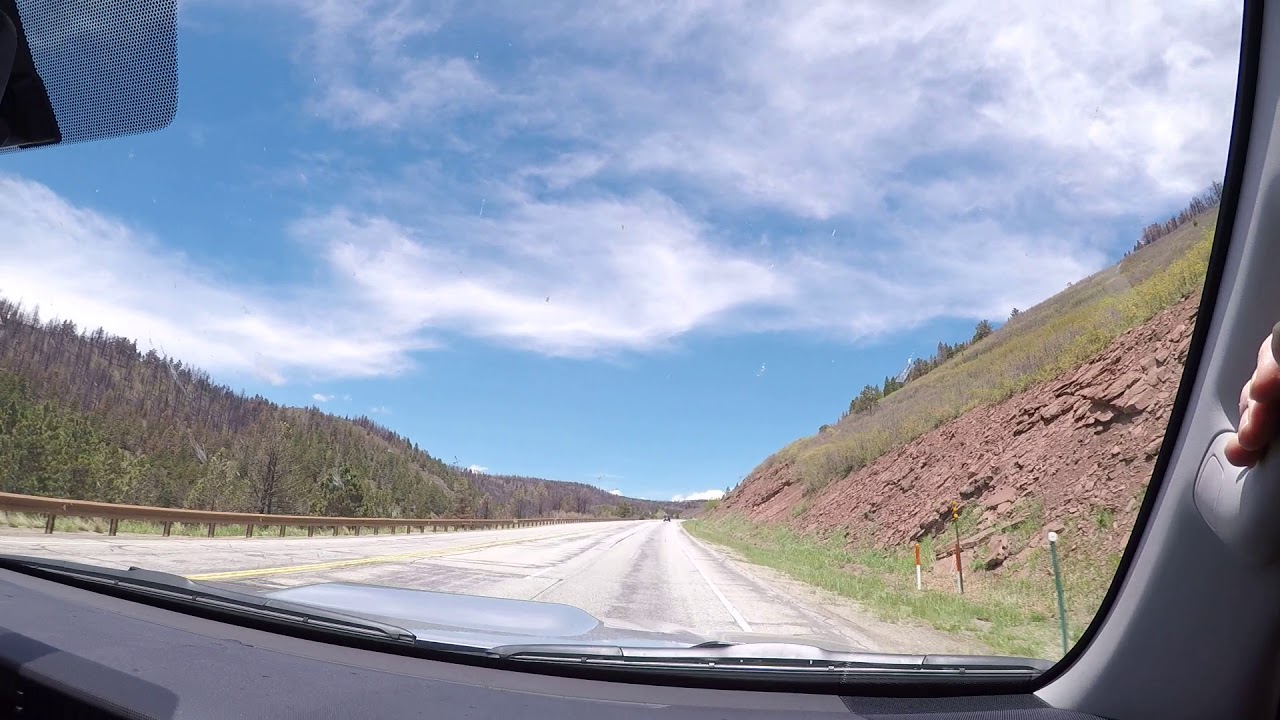Gorgeous Colorado Route 160 drive to the Great Sand Dunes National Park ...