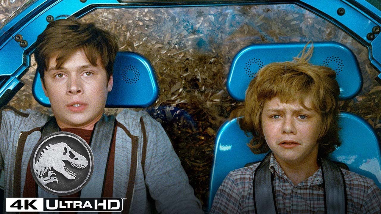 El escape en giroesfera del Indominus Rex en 4K HDR | Jurassic World ...