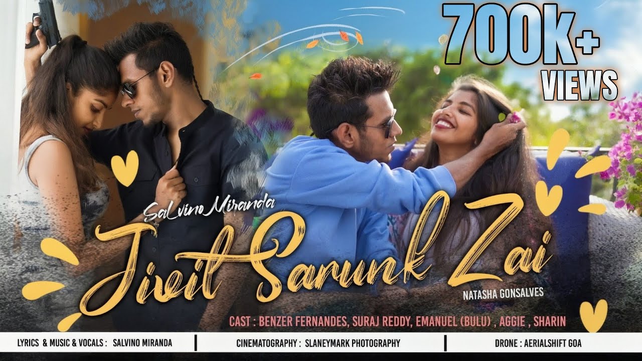 Jivit Sarunk Zai | SaLvino Miranda | New konkani Afro Love Song 2022 ...